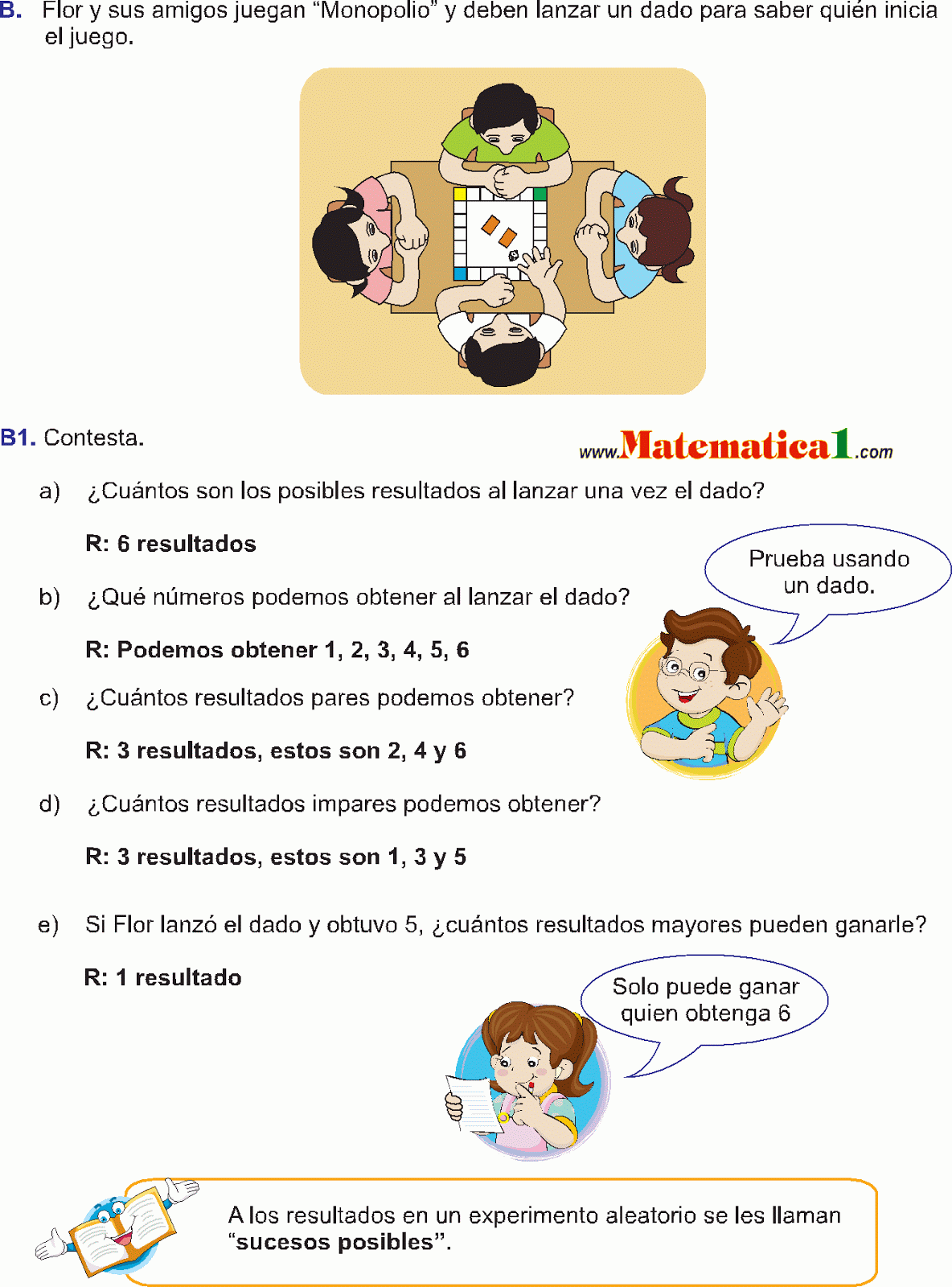 OCURRENCIA DE UN EVENTO EJERCICIOS RESUELTOS DE MATEMÁTICAS DE PRIMARIA PDF OCURRENCIA DE UN EVENTO EJERCICIOS RESUELTOS DE MATEMÁTICAS DE PRIMARIA PDF