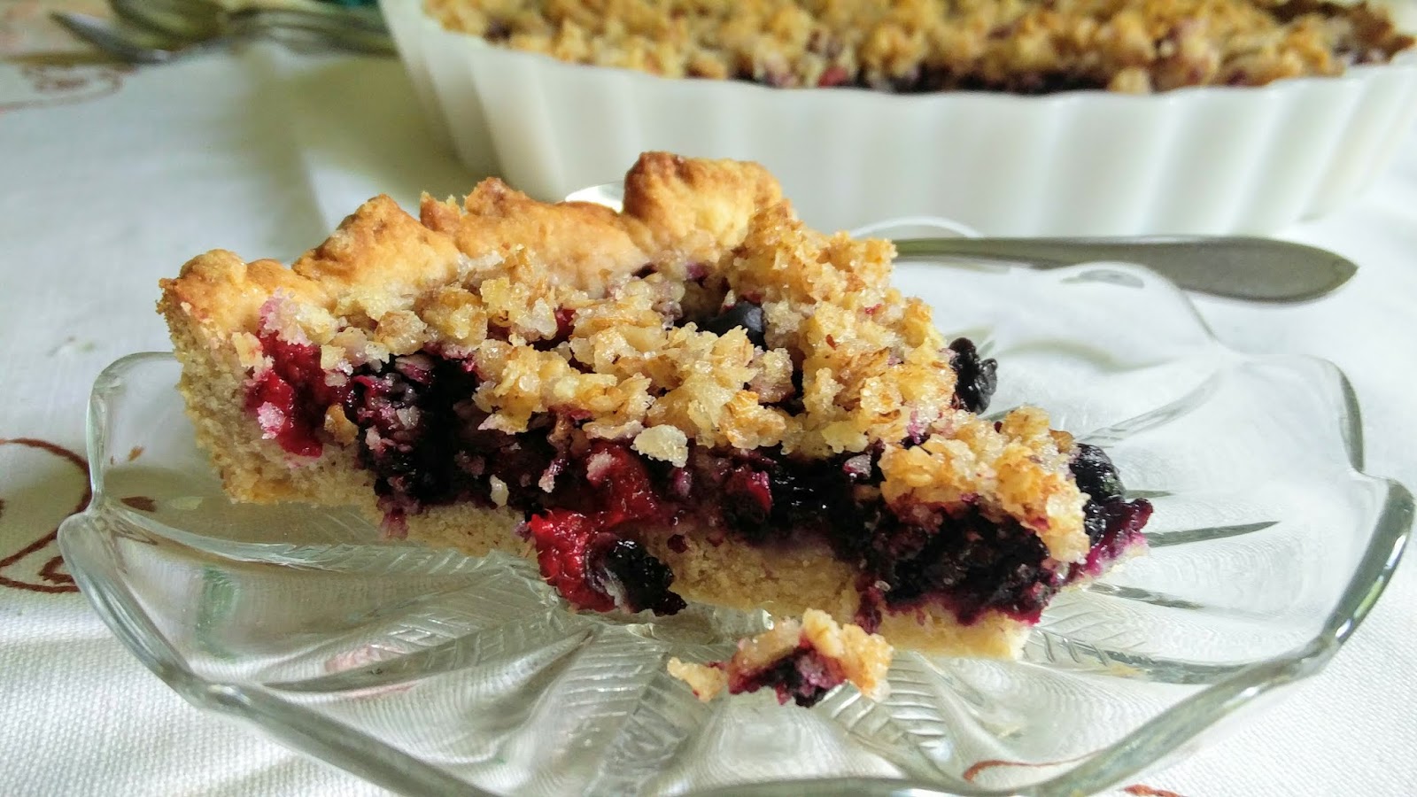 lorvikatarri: marjapiirakka.