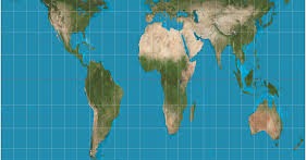 Mercator vs Peter's Projection Maps