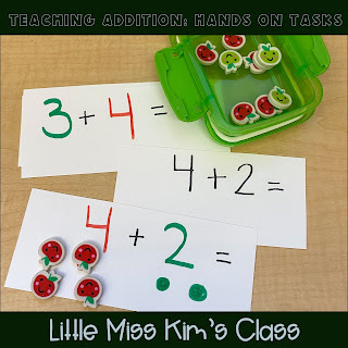 Little Miss Kim's Class: Activities & Freebies for Teaching Addition