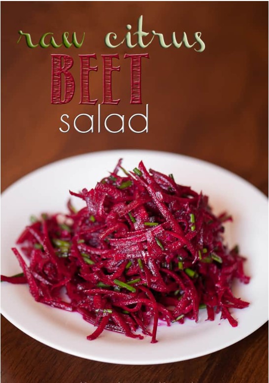 RAW CITRUS BEET SALAD RECIPE