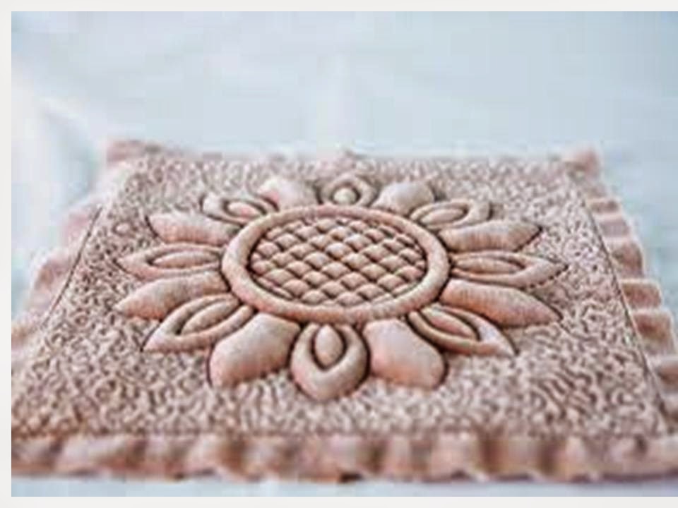 Stitches Thru Time: Trapunto or Stuffed Needlework, So Elegant