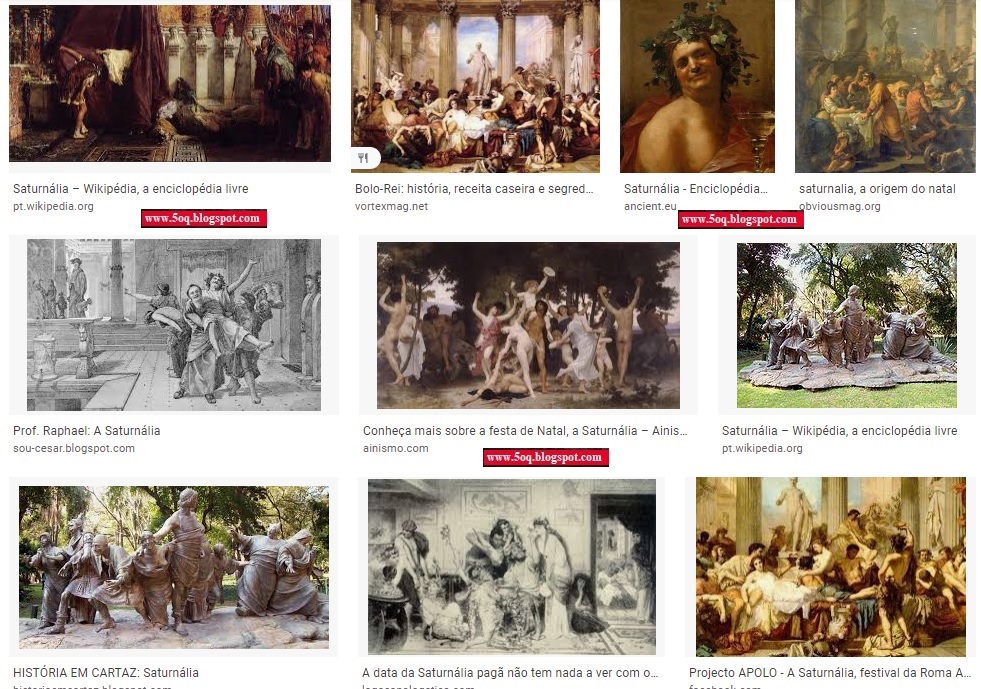 PUBLICADOS BRASIL: Saturnália - A festa mais desenfreada do Império Romano