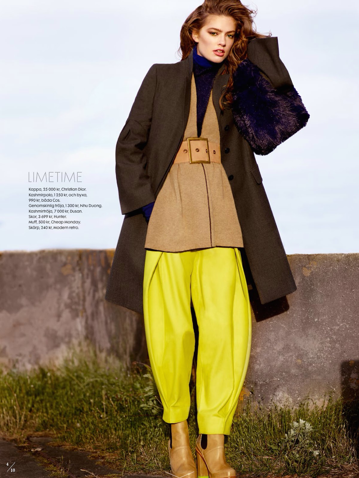 storstilat: emmy rappe and stina olsson by john scarisbrick for elle ...