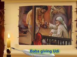 baba giving udi ~ Shirdi Saibaba Blessings
