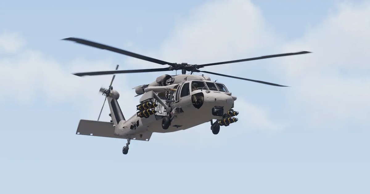 Arma 3 でクリック可能な操縦席がある H-60 Interactive Blackhawk pack MOD が v0.3 ベータで ...