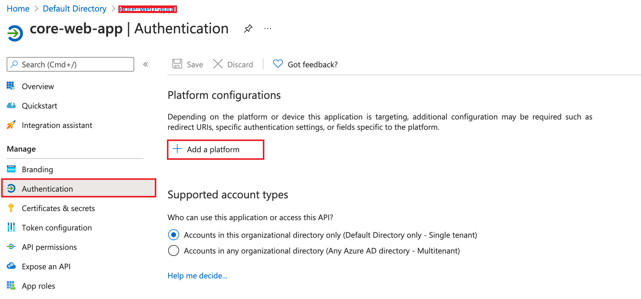 ASP.NET Core: How to implement Azure Active Directory (AAD) Authentication in ASP.NET Core