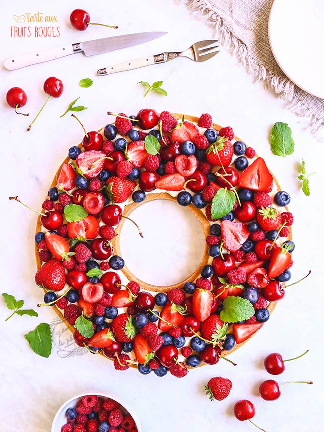 Tarte aux fruits rouges : Il était une fois la pâtisserie