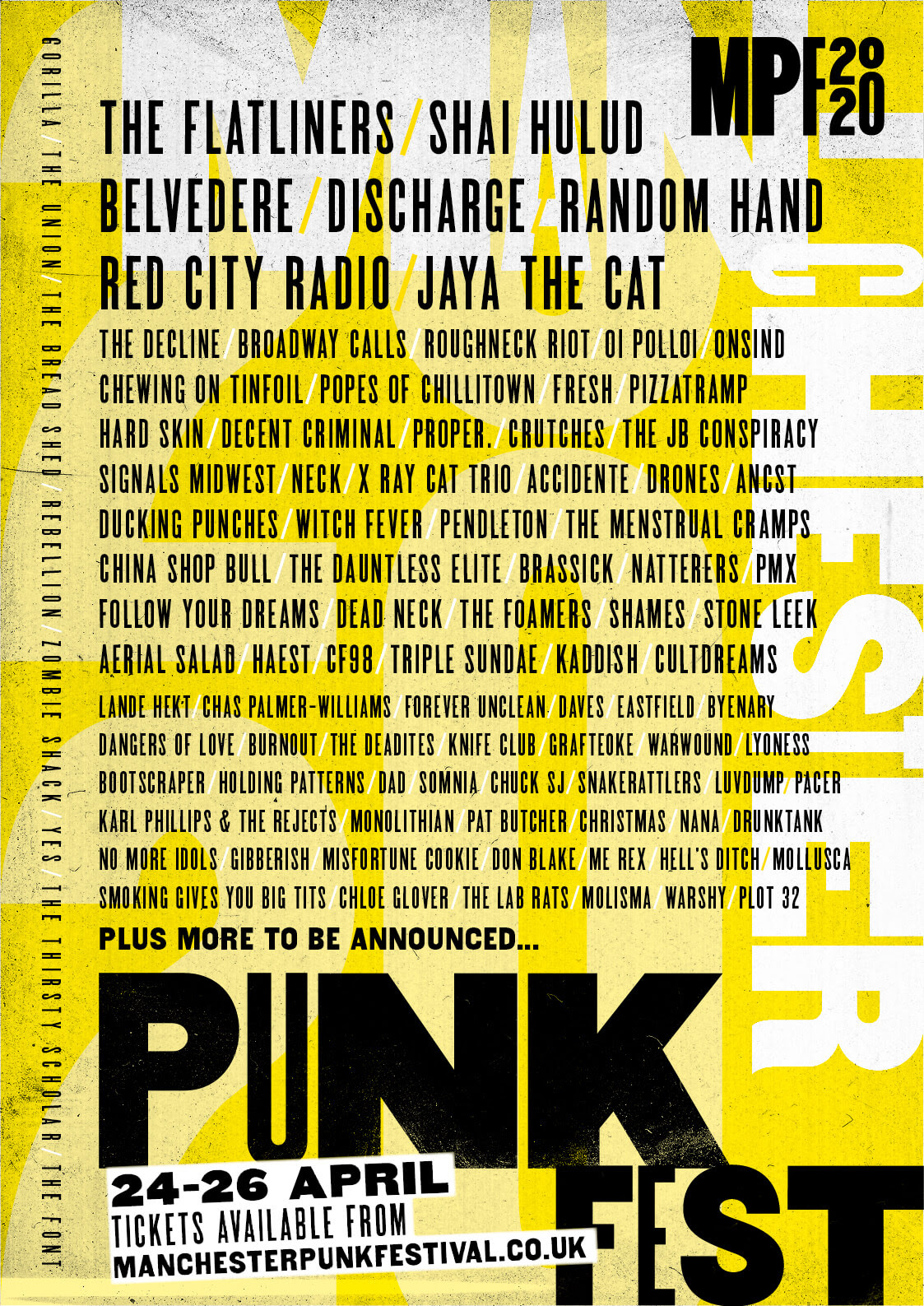 Colin’s Punk Rock World: Column: Colin's Festival Plans 2020