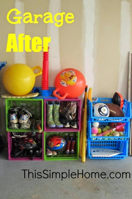 Kid-Friendly Garage Solutions - This Simple Home