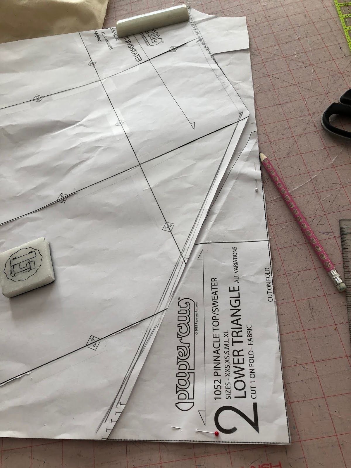 Finished Seams: Papercut Pinnacle Top