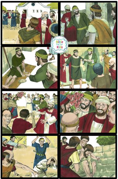 Paul Heals Man in Lystra | Bible Fun For Kids