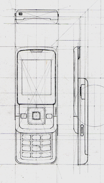 SKETCH OF THE DAY: Cell Phone