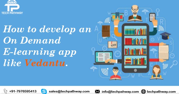 How to develop an On-Demand E-learning app like Vedantu