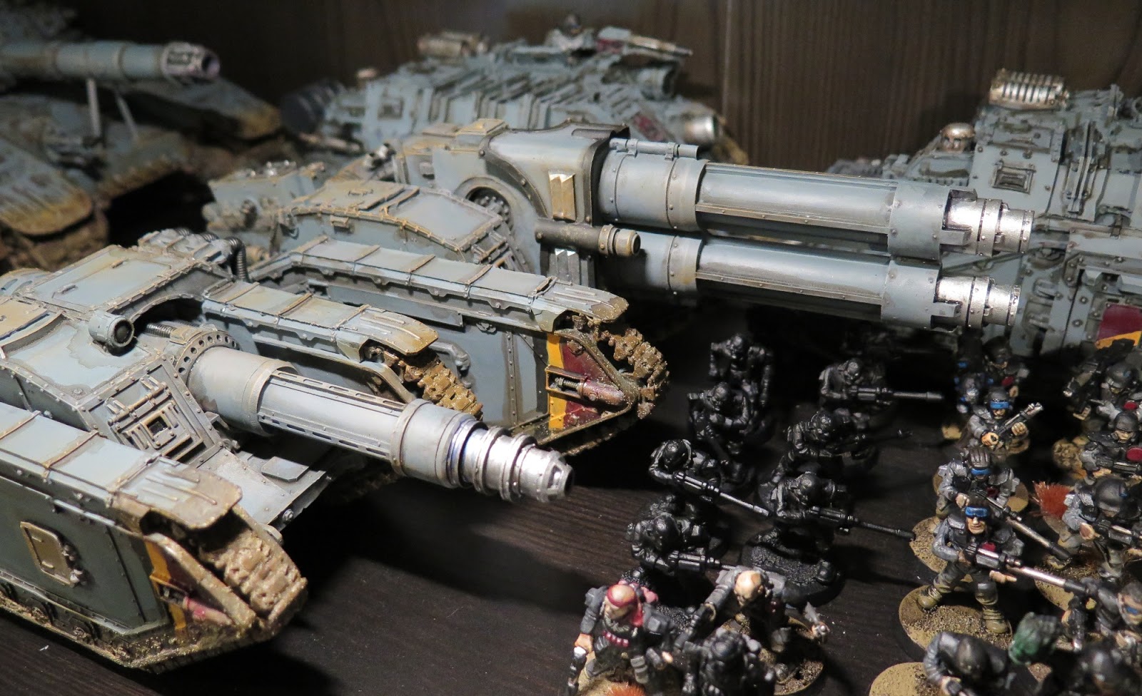 Coins and Scrolls: 40k: Custom Implausible Tanks