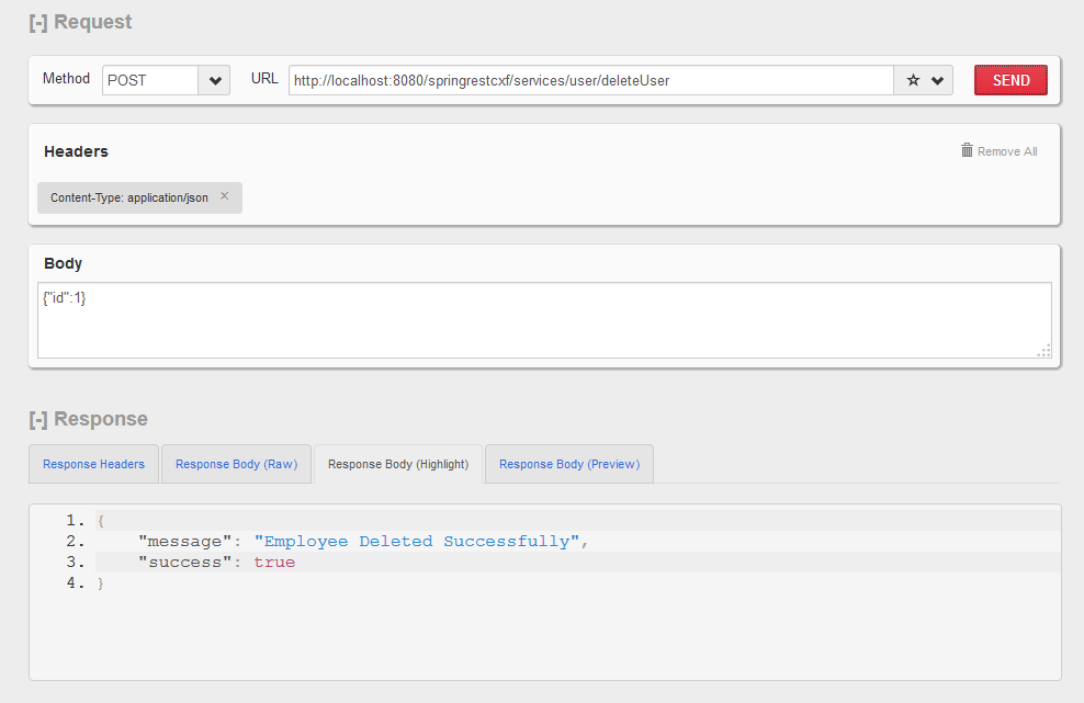 Java Tech Zone: Spring CXF Rest Webservices Using JSON with Exception ... Java Tech Zone: Spring CXF Rest Webservices Using JSON with Exception ...