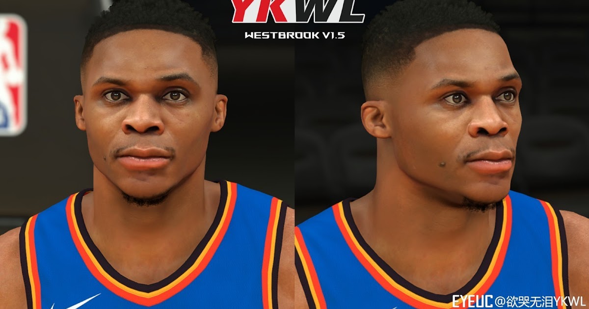 NBA 2K19 Russell Westbrook - Shuajota: NBA 2K24 Mods, Rosters & Cyberfaces