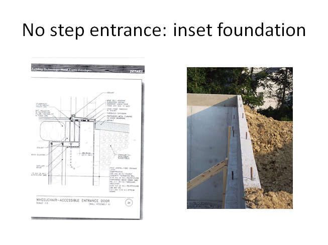 Universal Design in Canada: No Step Entrance - Homes that are welcoming ...