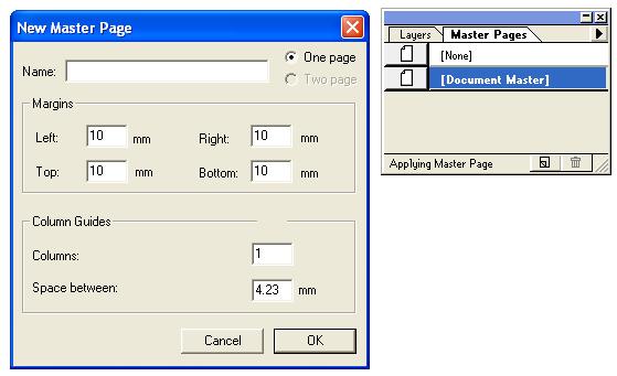 Easy to learn Publishing: Creating master pages in PageMaker