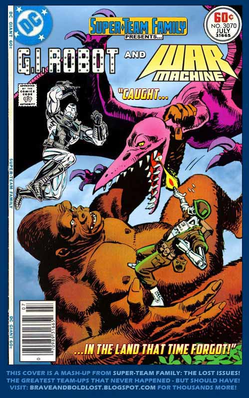 Super-Team Family: The Lost Issues!: G.I. Robot and War Machine