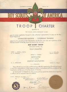 The New Beat World: Old Boy Scout Troop Charters