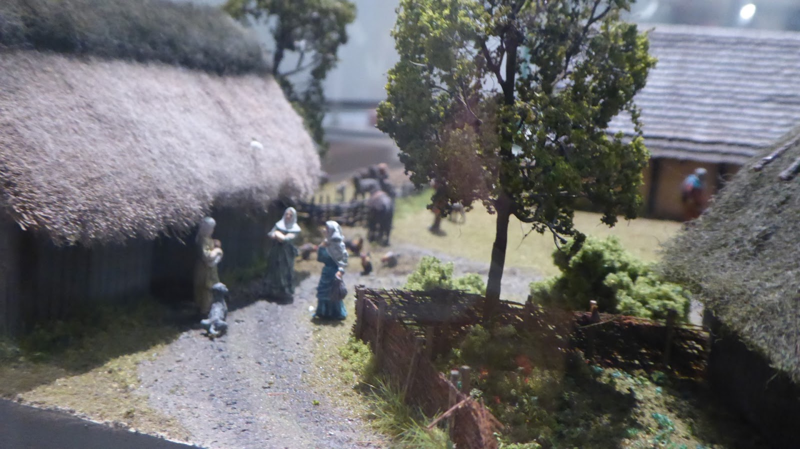Toy soldiers and real battles: An Anglo-Saxon settlement model
