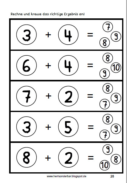 Herr Sonderbar: Rechnen im Herbst (ZR 10)