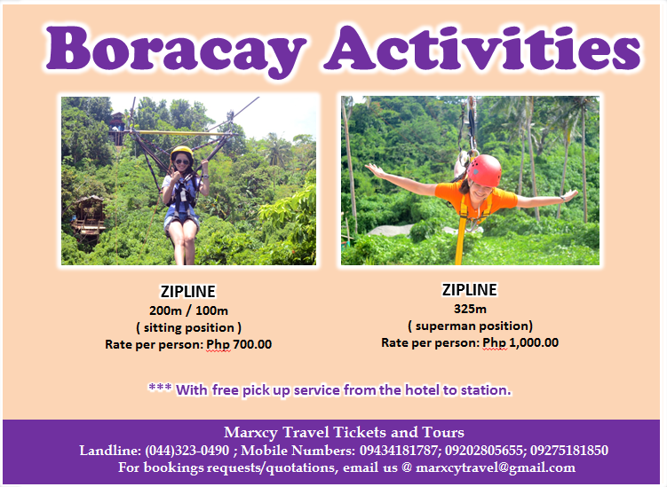 Marxcy Travel Tickets And Tours Boracay Packages Boracay Activities