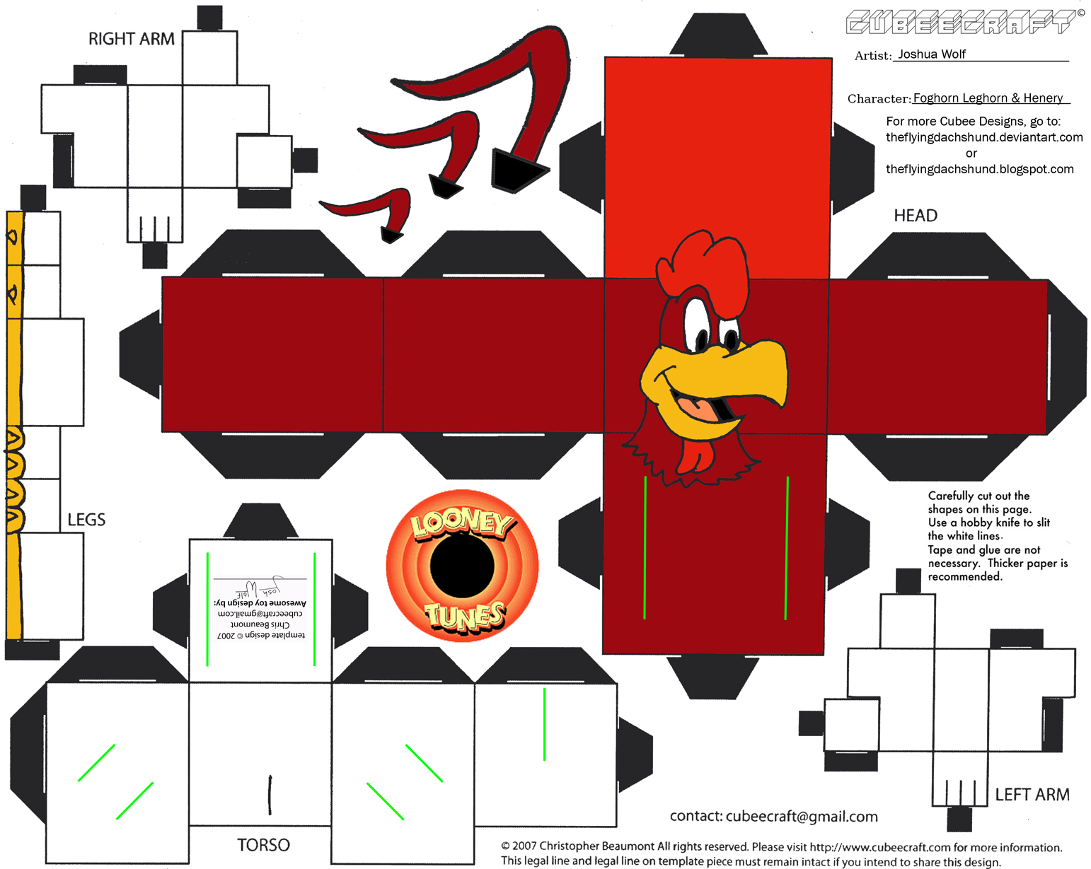 De cubeecraft y algo más: Cubeecraft Looney Tunes