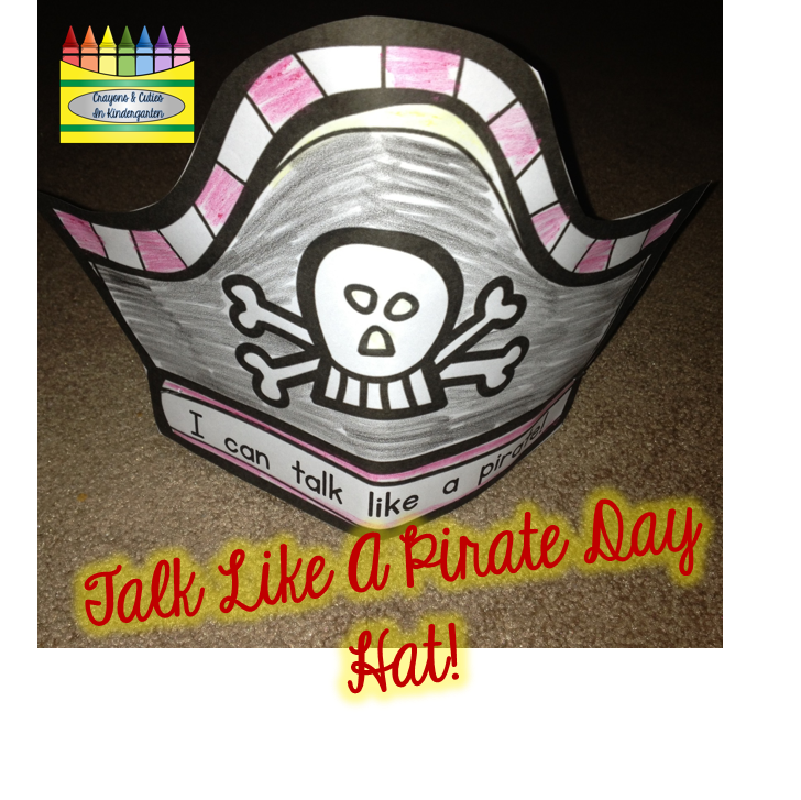 Crayons & Cuties In Kindergarten: Aaaaargh You Ready? It's Almost 'Talk ...