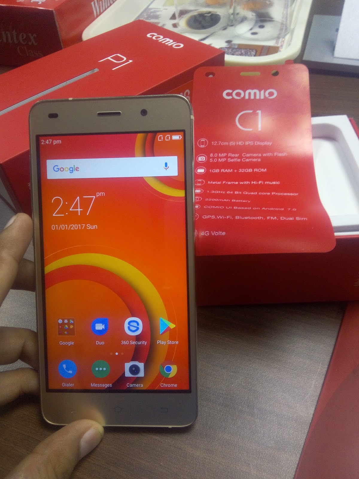 COMIO C1 SPECIFICATIONS ~ LATEST MOBILE DETAILS and Full SPECIFICATIONS