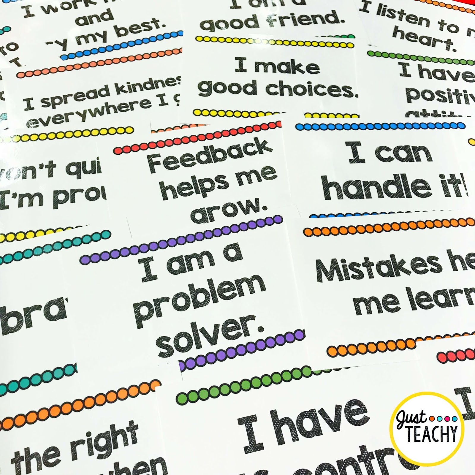 Using Positive Affirmations to Promote Growth Mindset | Just Teachy