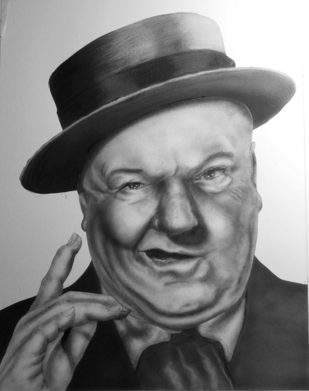 Buddy's Art: Portrait Series - W.C.Fields