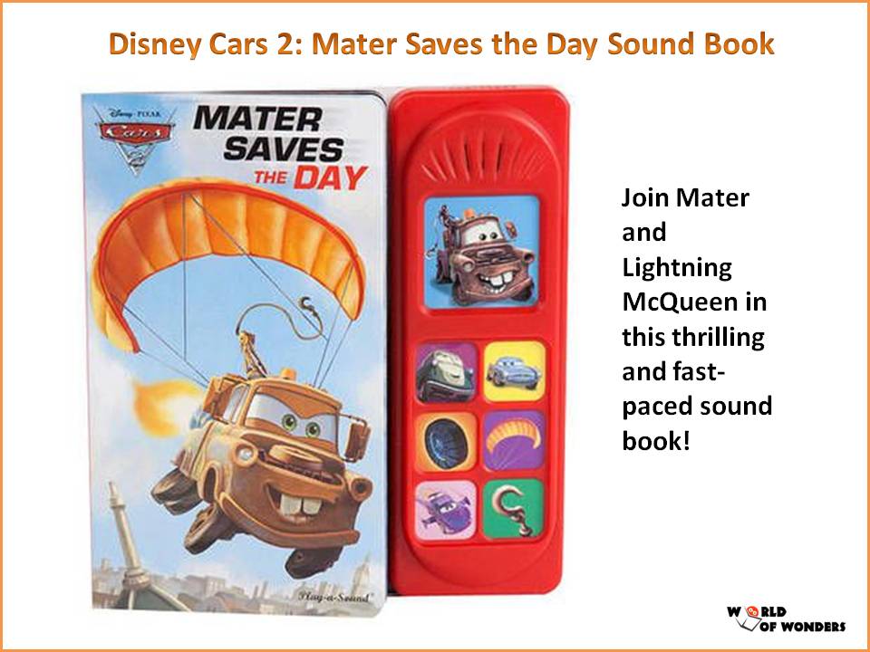 World of Wonders: Disney Cars Sound Books - 40% Off Retail Price!