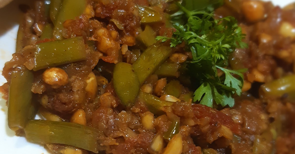 Peanut Cluster Beans (Gavar) Sabzi