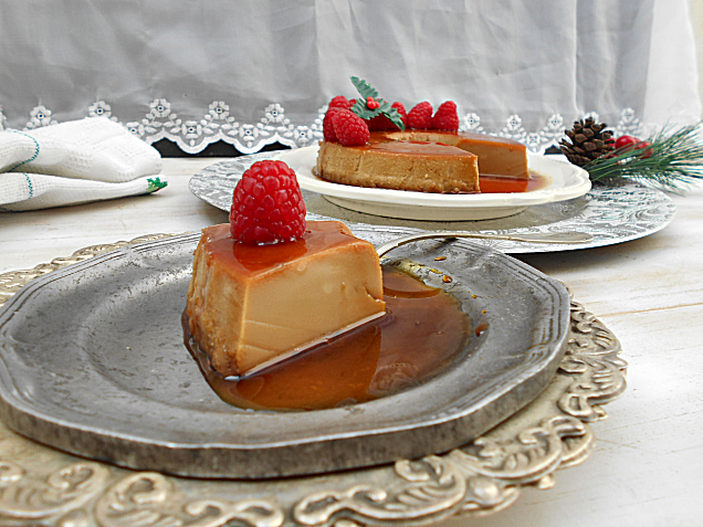 Pudim flan dos Anjos Coisas simples são a receita ...