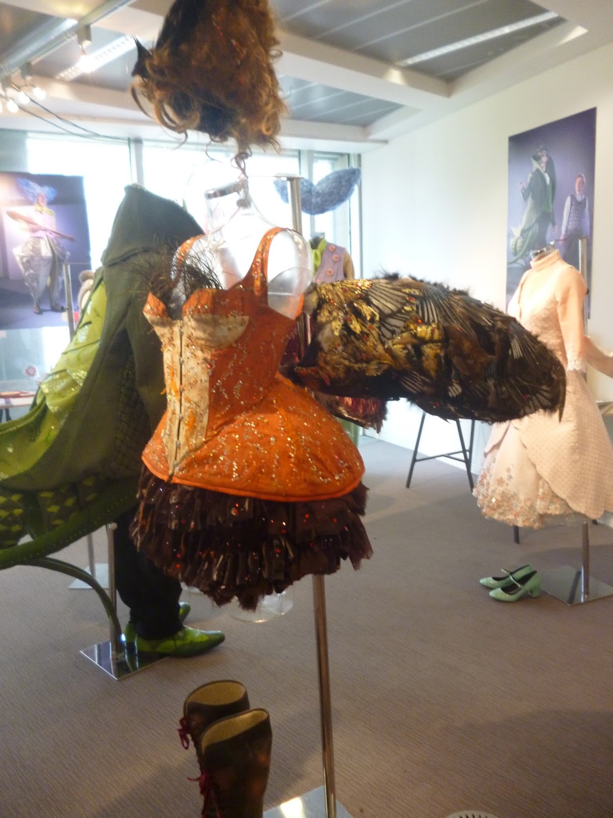 sheila's art blog: Performance Costume Design at ECA Degree Show