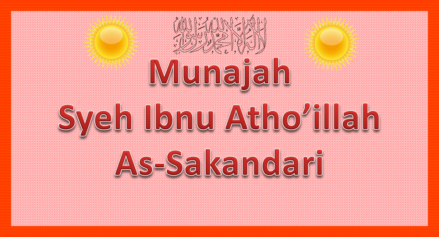 Munajah Syeh Ibnu Atho'illah As-Sakandari - Kesra Sitirejo