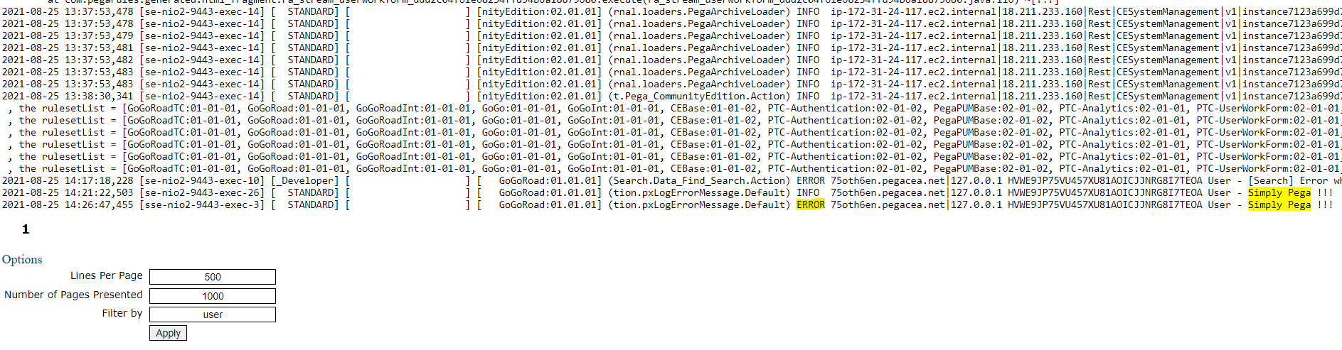 How to Log a Message using Data Transform?