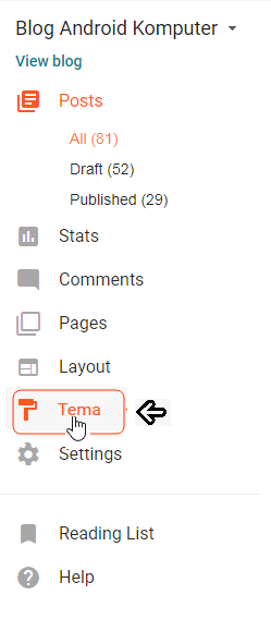 Cara Membuat Logo atau gambar pada Header Blog bergerak disentuh Kursor