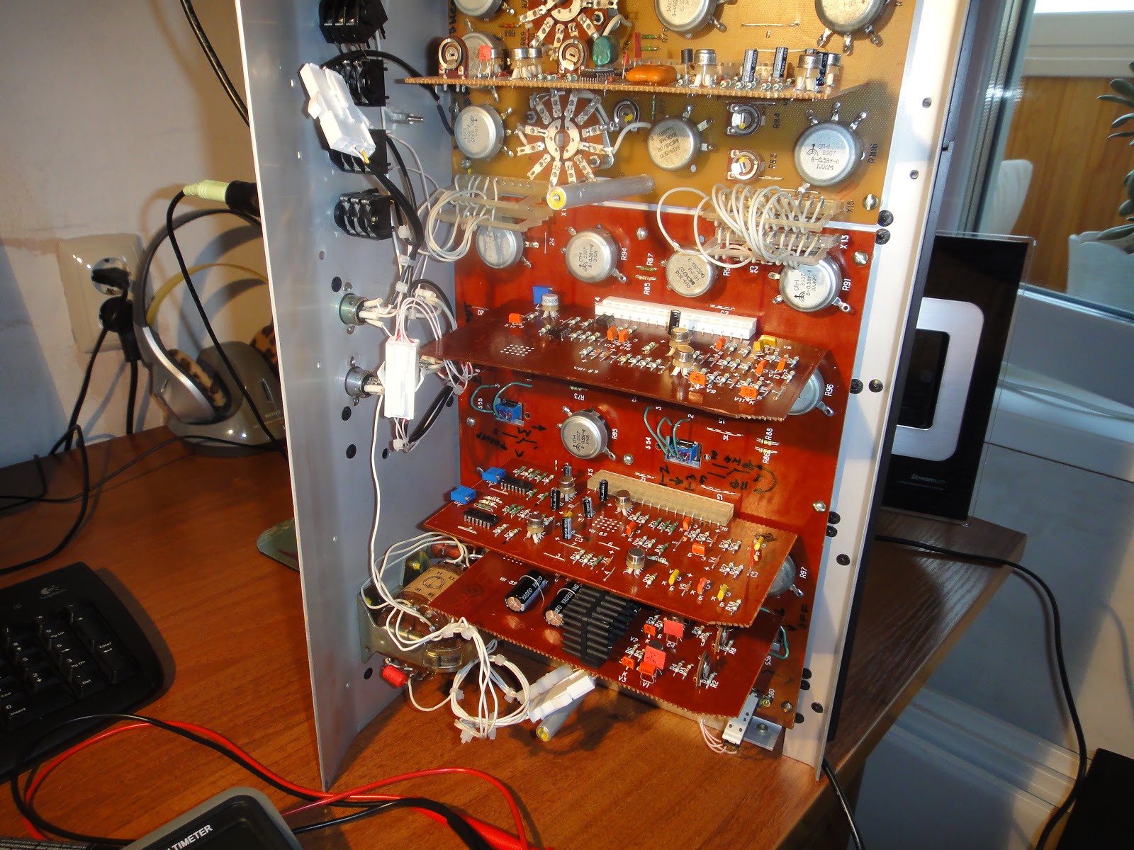 Motion Soundscape: Modified soviet synth Polivoks