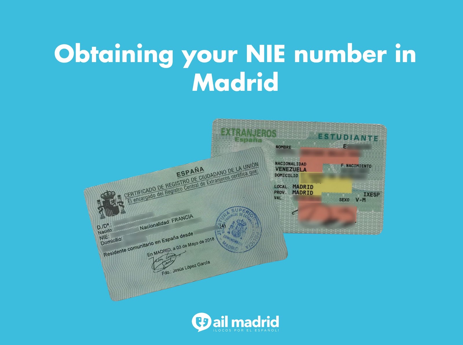 AIL Madrid Spanish Language School Blog Obtaining Your NIE Number In ail-madrid-spanish-language-school-blog-obtaining-your-nie-number-in