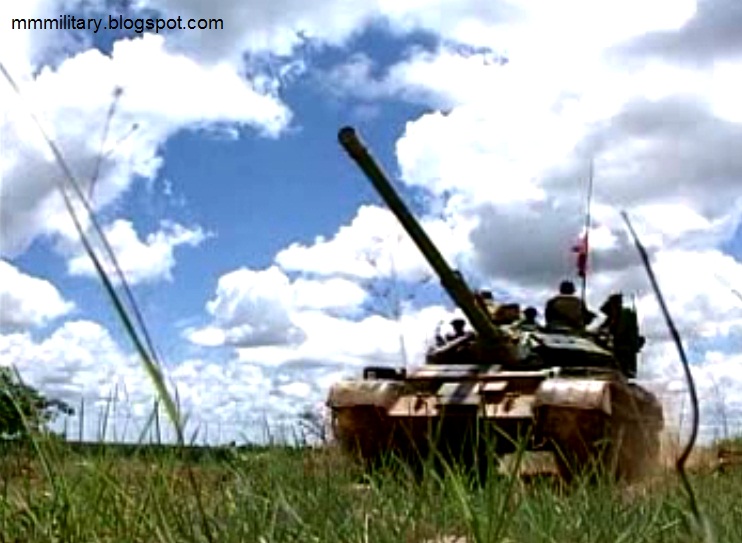 Myanmar Defence Weapons: Type-59D MBT of Myanmar Army