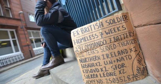 Wounded Times: UK: Veteran Homeless After 11 Years of Service