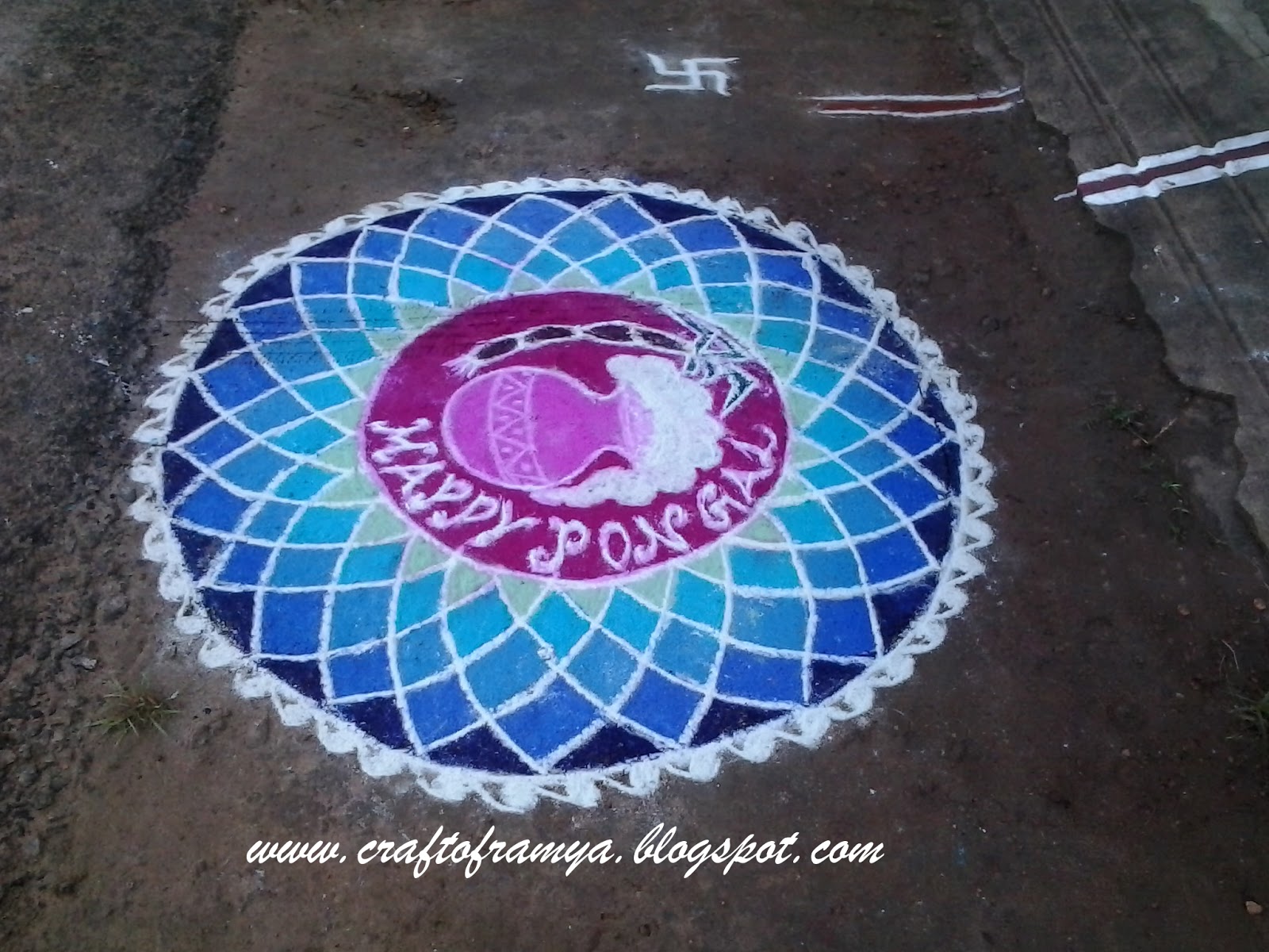Creative...: Pongal Rangoli