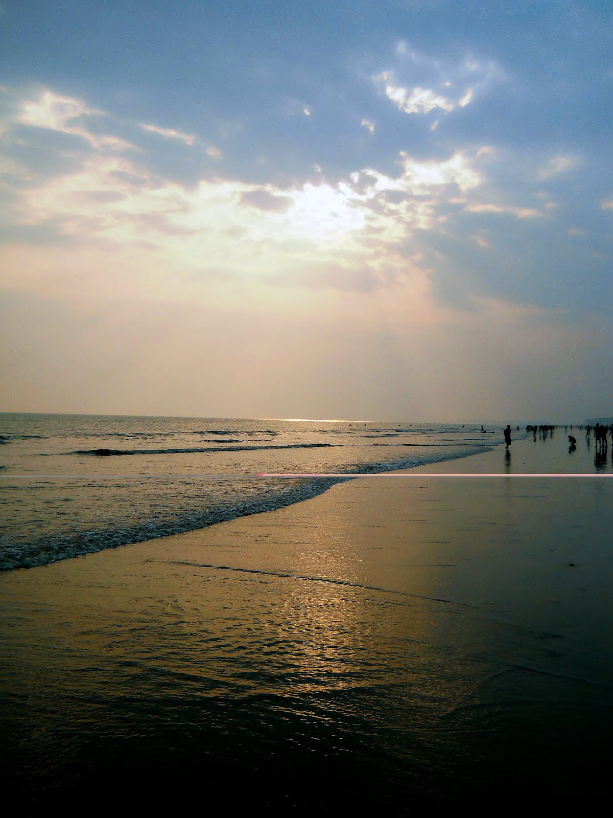 Natureram: Digha sea beach at sunset