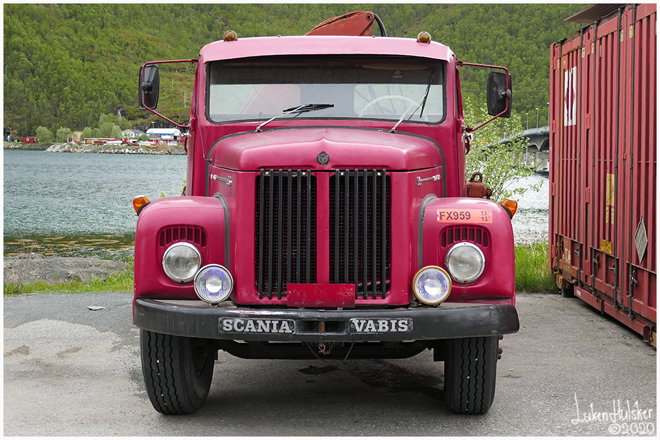 SCANIA: Scania - Vabis 56 @Norsk Scania Narvik (front)