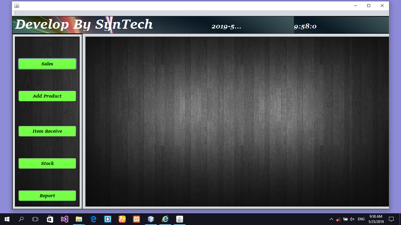 Syntech Restaurant Management System Java Complete Project With Source Code