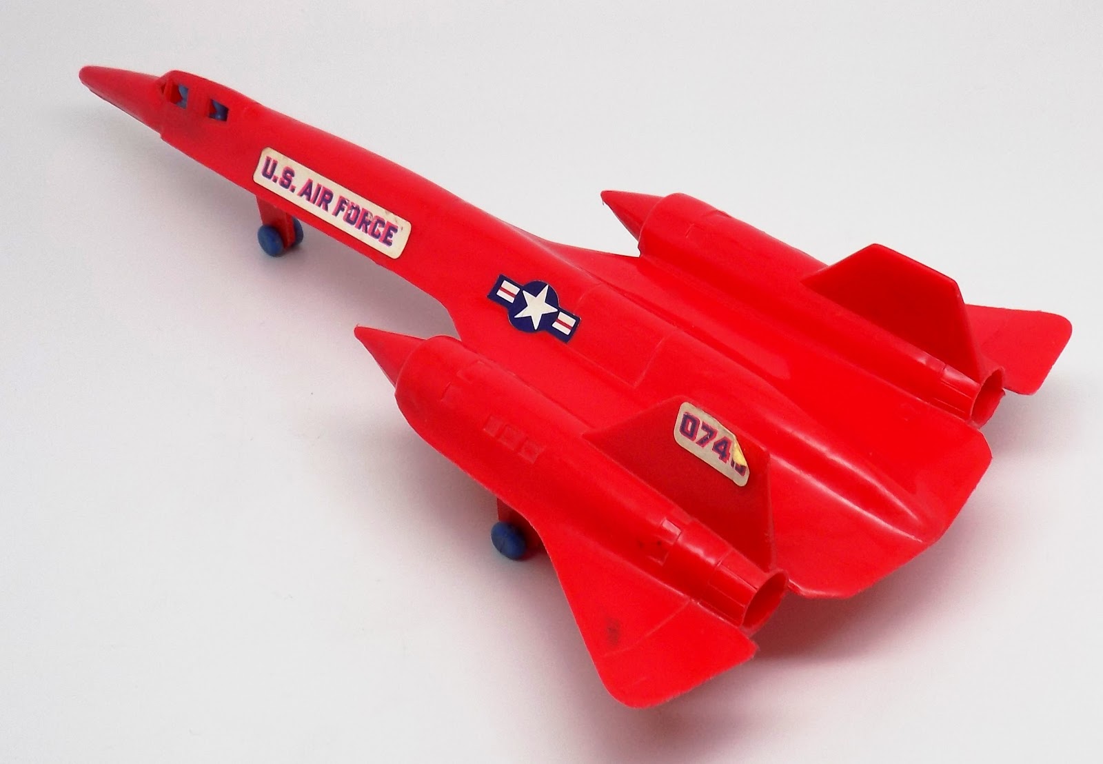 Toys and Stuff: Gay Toys (or Processed Plastic?) SR-71 - Red SP