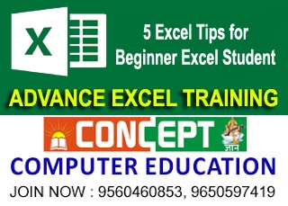 5 Excel Tips for Beginner Excel Students